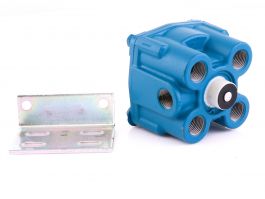 Bendix R-12 Relay Valve with Vertical Del Ports | Peterbilt Truck Parts